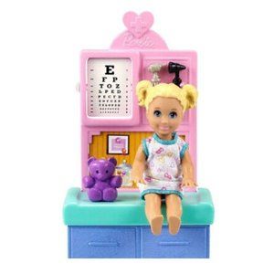 Barbie | Toys | Barbie Pediatrician Playset 2 Doctor Doll And Toddler ...
